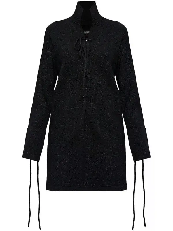 Zadig&Voltaire Metallic Thread Mini Dress