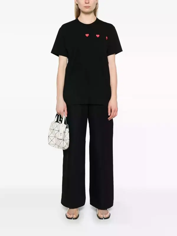 Play Comme Des Garcon Cotton Heart Print T-shirt