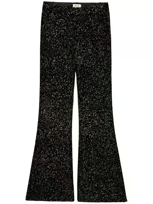 Zadig&Voltaire Prevy Sequin Trousers - Black