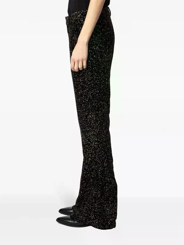 Zadig&Voltaire Prevy Sequin Trousers - Black