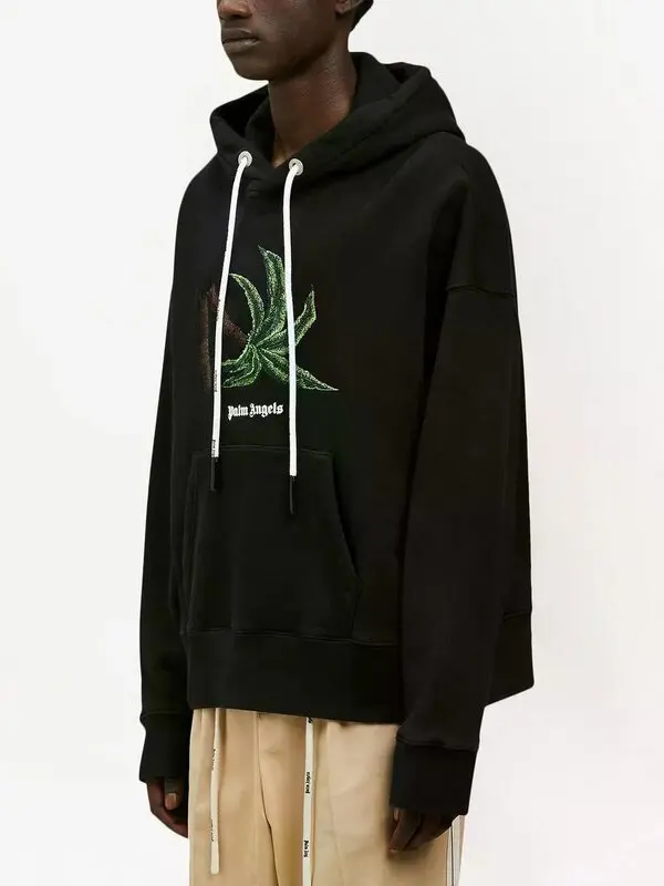 Palm Angels Broken Palm Printed Hoodie