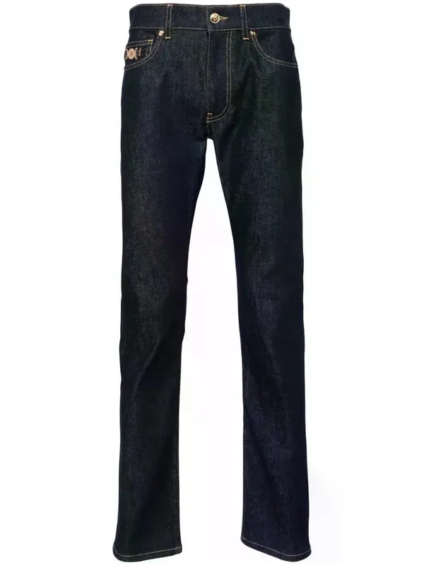 Versace Mid-rise Slim-fit Jeans