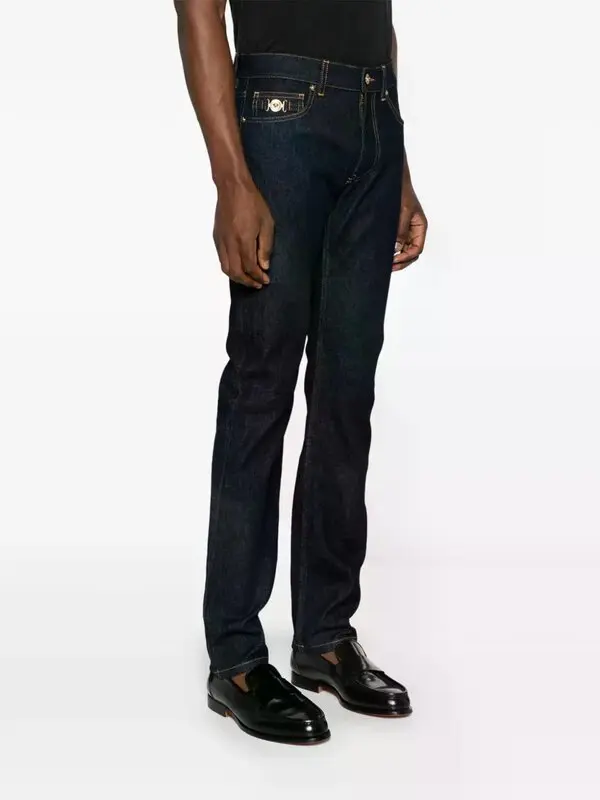 Versace Mid-rise Slim-fit Jeans