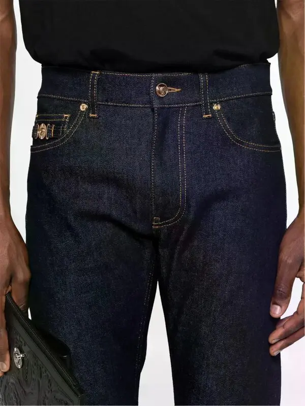Versace Mid-rise Slim-fit Jeans