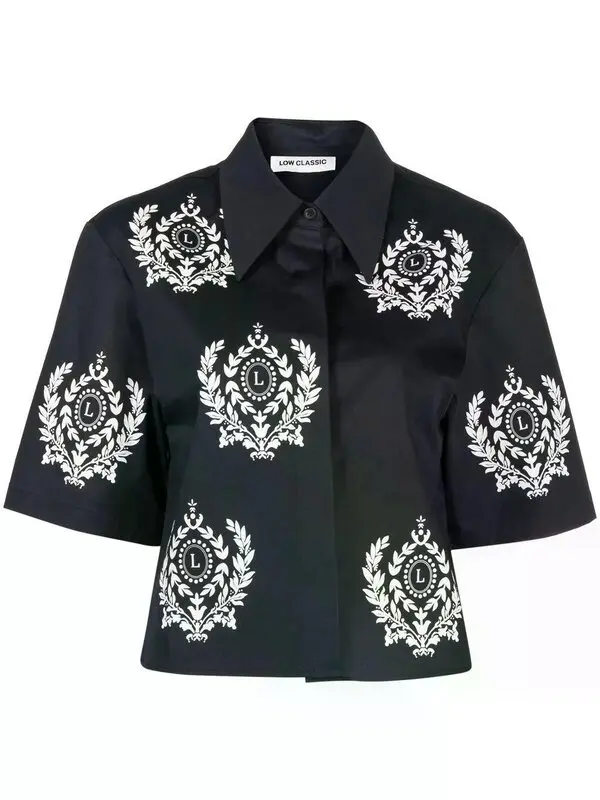 LOW CLASSIC Graphic Print Short-sleeve Shirt