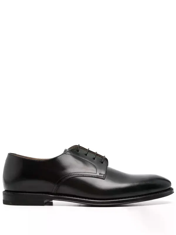 HENDERSON BARACCO Leather Derby Shoes - Black