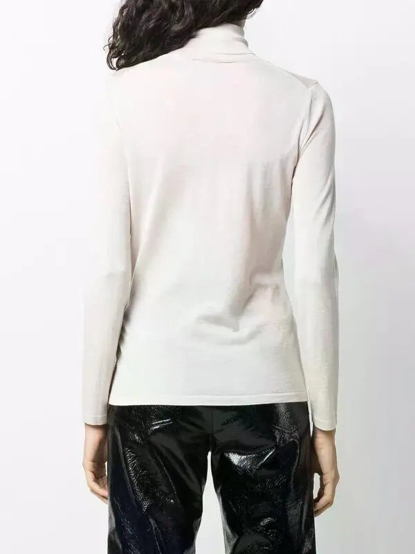 LISKA Fine-knit Roll-neck Jumper