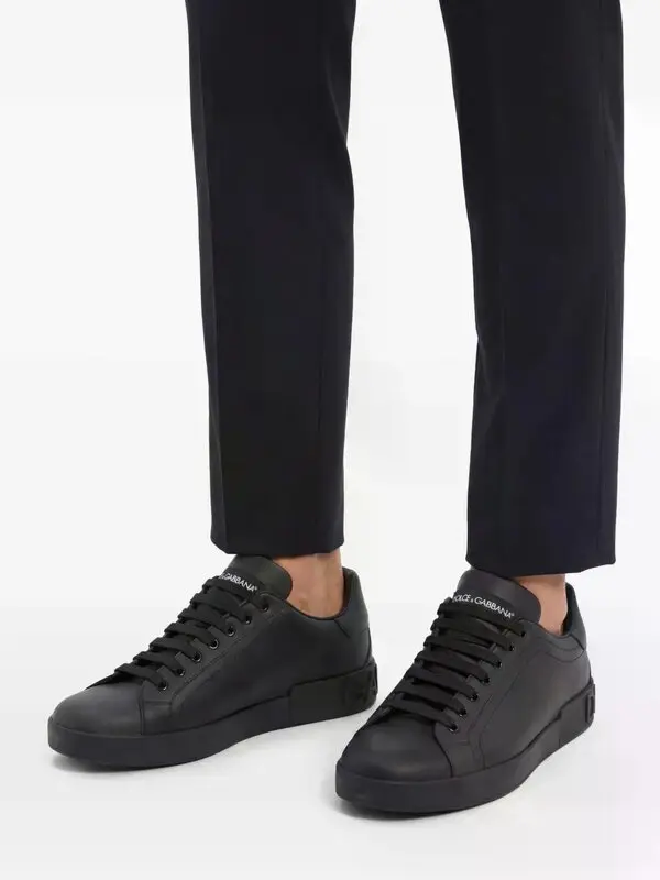 Dolce & Gabbana Portofino Leather Sneakers