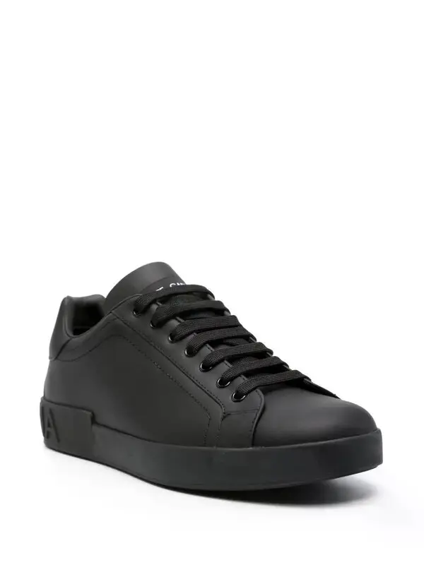 Dolce & Gabbana Portofino Leather Sneakers