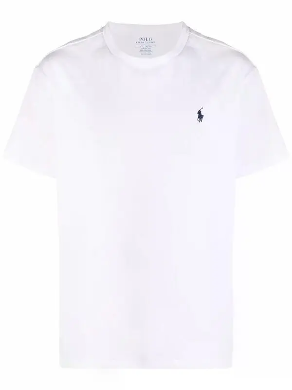 Polo Ralph Lauren Embroidered Logo T-shirt - White
