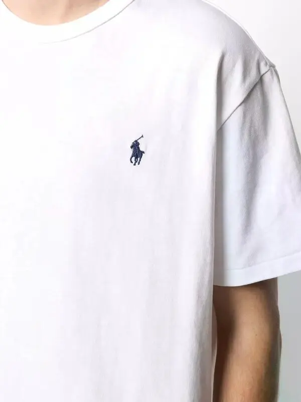 Polo Ralph Lauren Embroidered Logo T-shirt - White