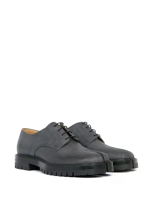 MAISON MARGIELA Tabi Lace-up Derby Shoes - Grey