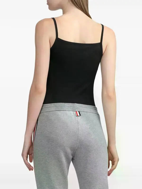 Thom Browne Classic Cotton Track Pants With Rwb Stripe Detail