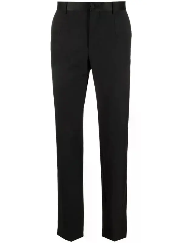 Philipp Plein Straight-leg Wool-blend Trousers