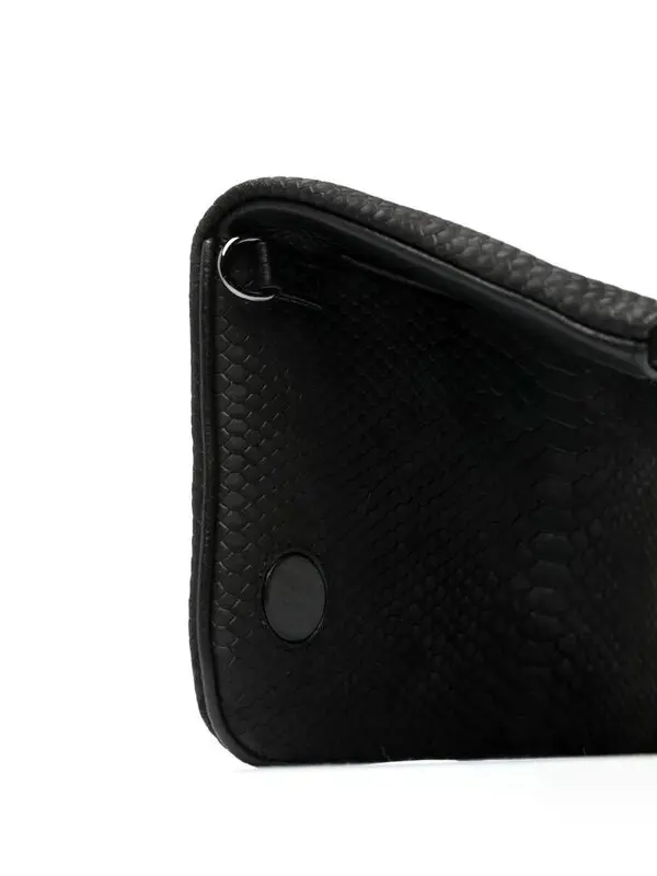 Zadig&Voltaire Crocodile-embossed Leather Crossbody Bag - Black