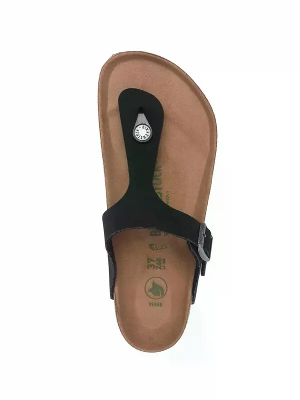 BIRKENSTOCK Gizeh Birko-flor Flip Flops - Black