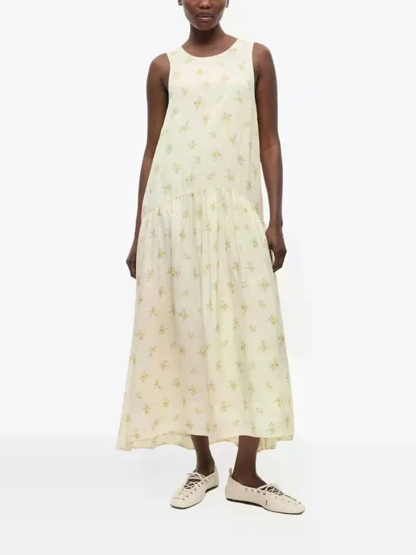 GANNI Floral-print Dress