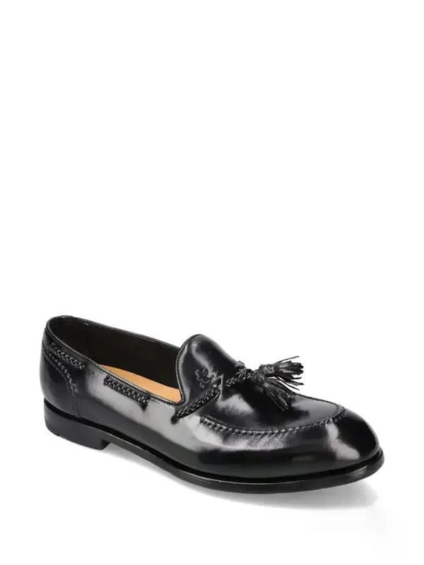Premiata Leather Loafers With Tassel Detail