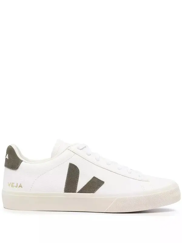 VEJA Campo Logo Sneakers - White