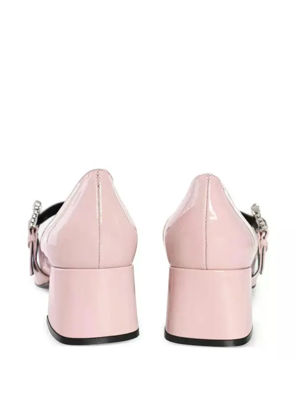 SERGIO ROSSI 45mm Sr Twenty Pumps With Crystal Embellishment
