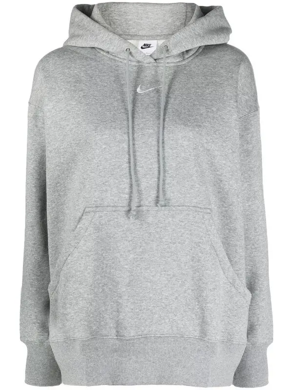 Nike Oversized Mélange Drawstring Hoodie