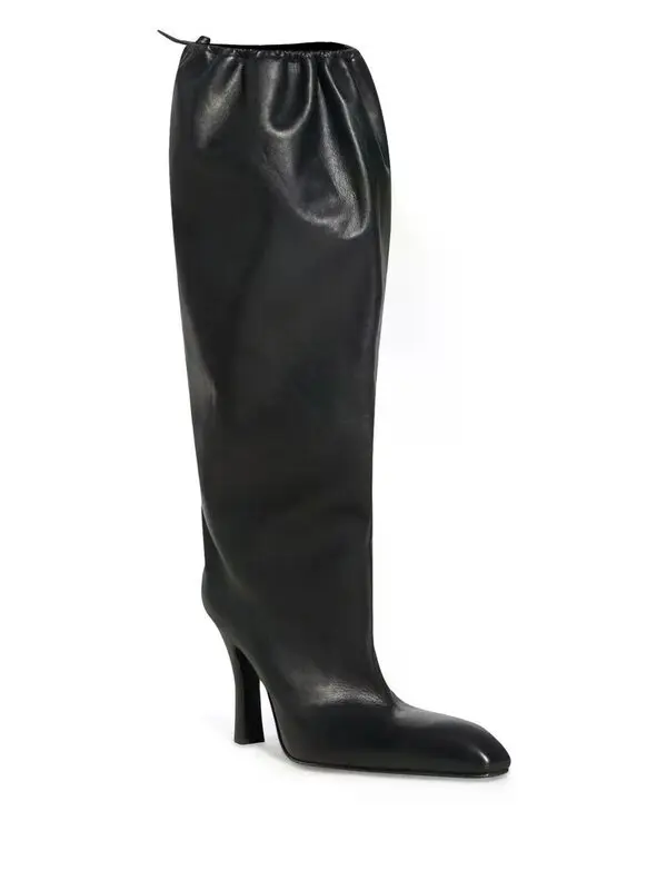 Balenciaga Falcon 105mm Leather Knee-high Boots