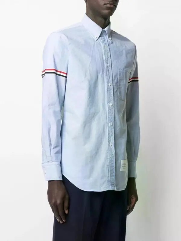 Thom Browne Grosgrain Armband Oxford Shirt