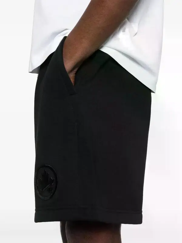 Dsquared2 Flocked Logo Track Shorts