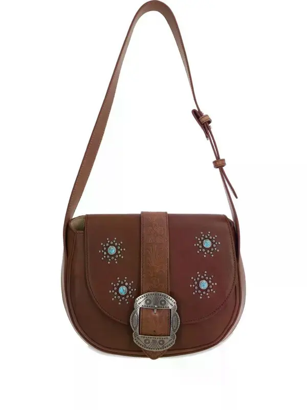 HTC LOS ANGELES Joan Shoulder Bag - Brown