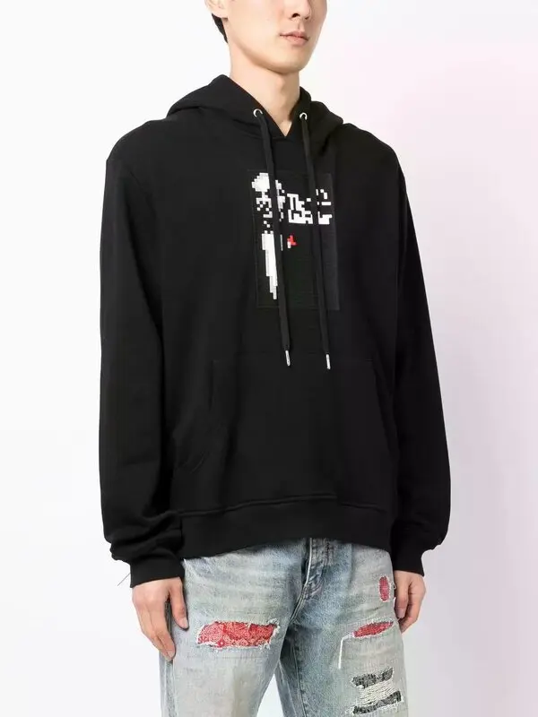 MOSTLY HEARD RARELY SEEN 8-BIT Mobster Graphic Print Pullover Hoodie