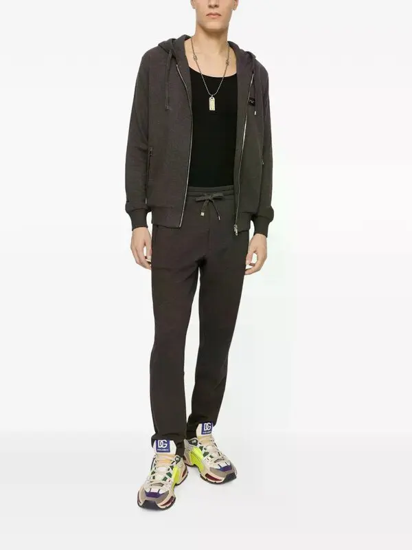 Dolce & Gabbana Drawstring Track Pants - Grey