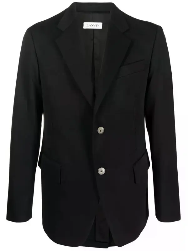 LANVIN Single-breasted Wool Blazer