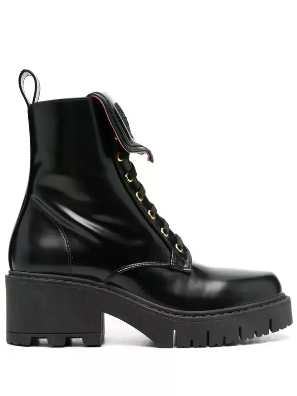 CHIARA FERRAGNI Eyelike 60mm Ankle Boots - Black