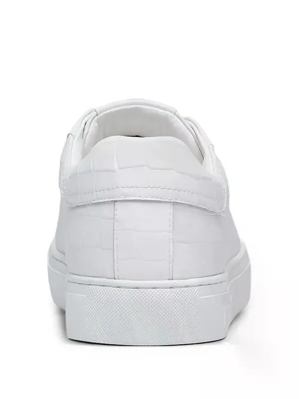 HIDE&JACK Essence Tuscany Croc Effect Sneakers - White