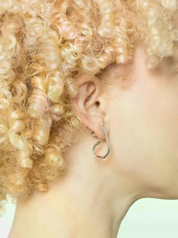 Eddie Borgo Curled Earrings - Silver