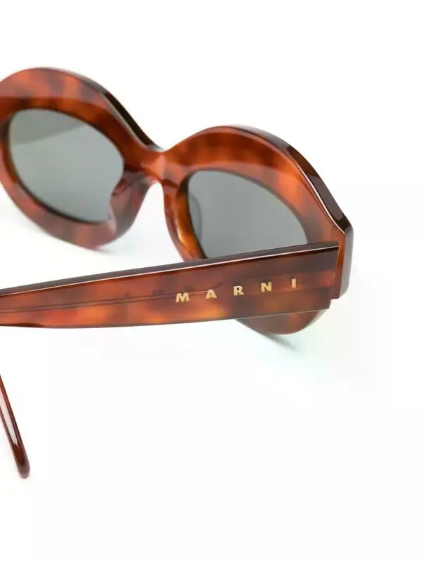 Marni Oval Frame Sunglasses
