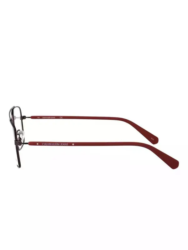 Calvin Klein Rectangle Frame Eyeglasses