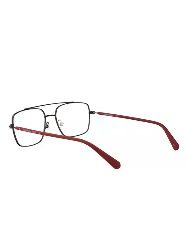 Calvin Klein Rectangle Frame Eyeglasses
