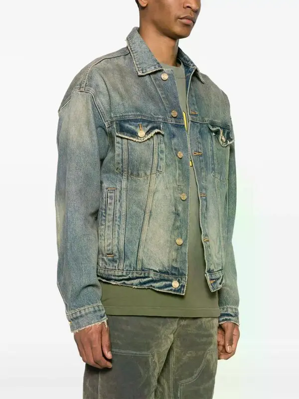 PURPLE BRAND Oversized Denim Jacket
