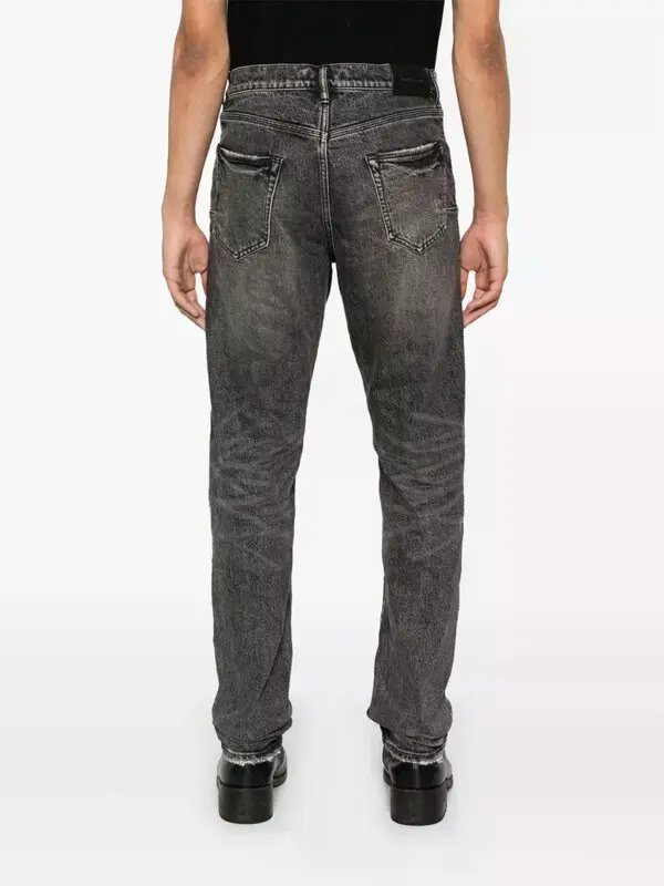 PURPLE BRAND Distressed Slim-fit Jeans
