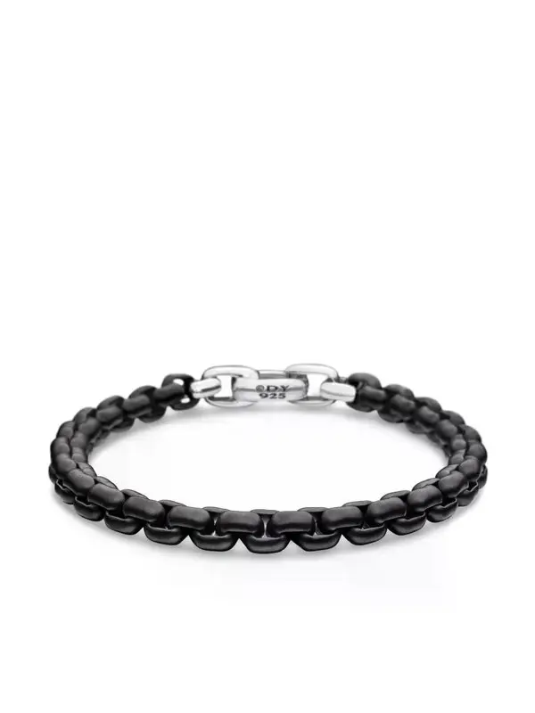 David Yurman Sterling Box Chain Bracelet - Silver