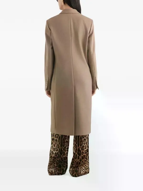 Dolce & Gabbana Leopard-print Belted Pajama Shirt