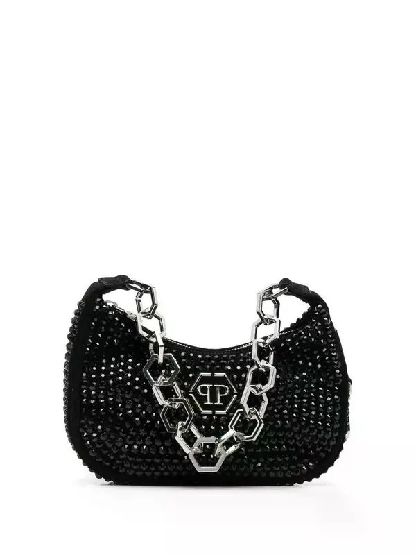 Philipp Plein Crystal-embellished Tote Bag - Black