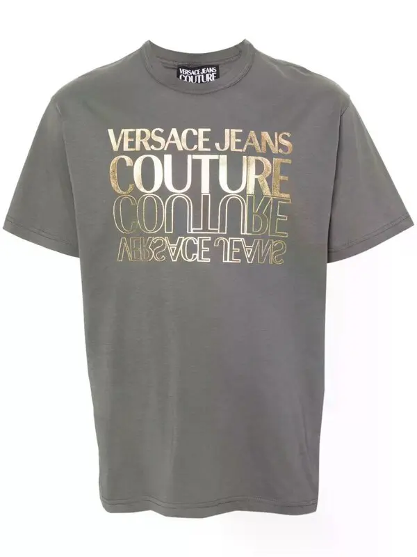 Versace Logo-print Cotton T-shirt