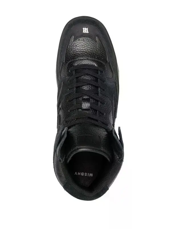 MISBHV Court High-top Sneakers With Geometric Panelling