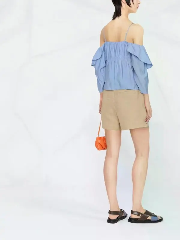 Vince Sculptural Panama Shorts