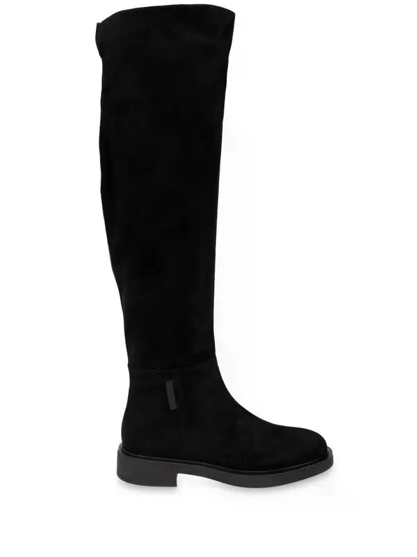 GIANVITO ROSSI Lexington Over The Knee Boots - Black