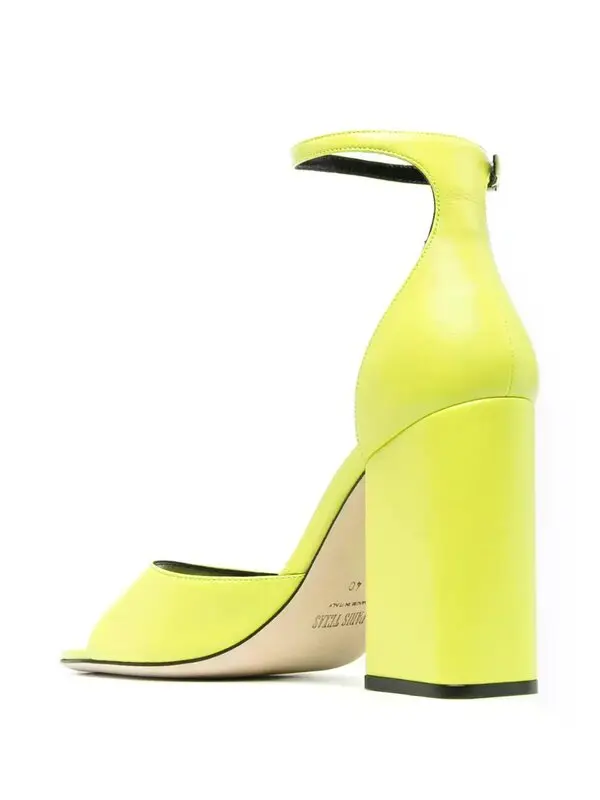 Paris Texas Fiona 100mm Block-heel Sandals - Green