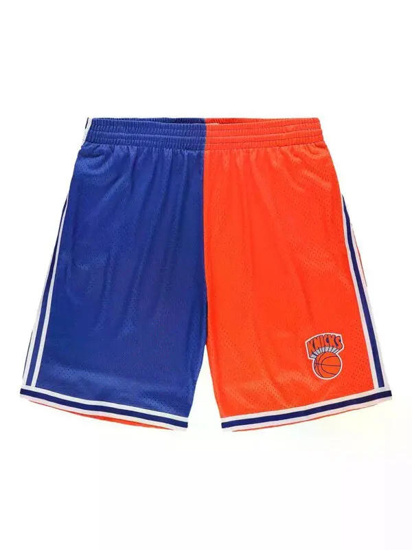 Mitchell & Ness New York Knicks 1991 Swingman Shorts - Orange
