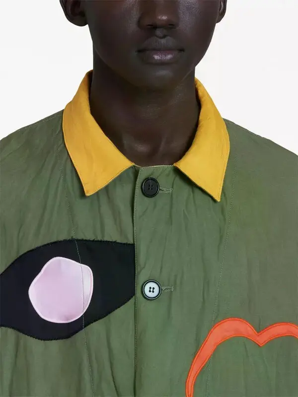 Marni Logo-patch Shirt Jacket